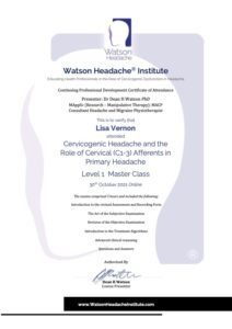 Watson Headache Approach